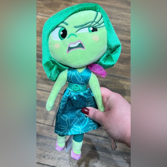 Disney | Toys | Disney Parks Pixar Inside Out 2 Disgust Plush Toy New ...